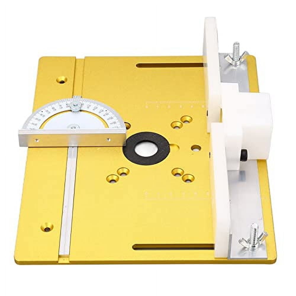 Aluminium Router Table Insert Plate, Metal Router System DIY Router ...