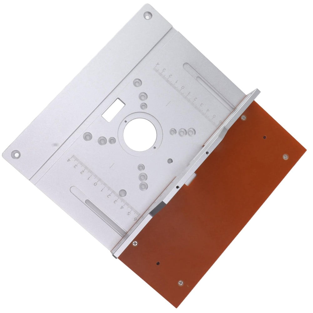 Aluminium Router Table Insert Plate Wood Milling Flip Board with Miter ...