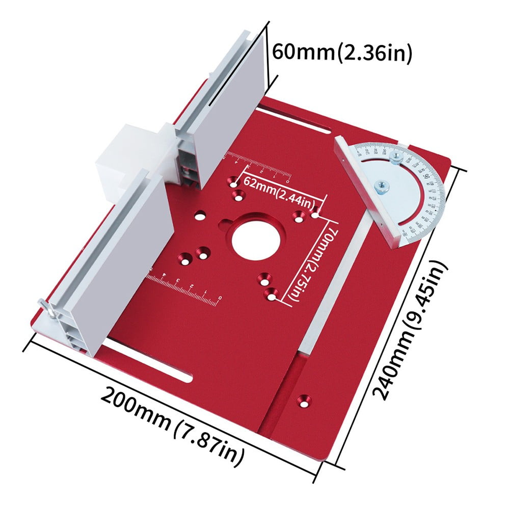 Aluminium Router Table Woodworking Trimmer Electric Wood Milling Flip ...