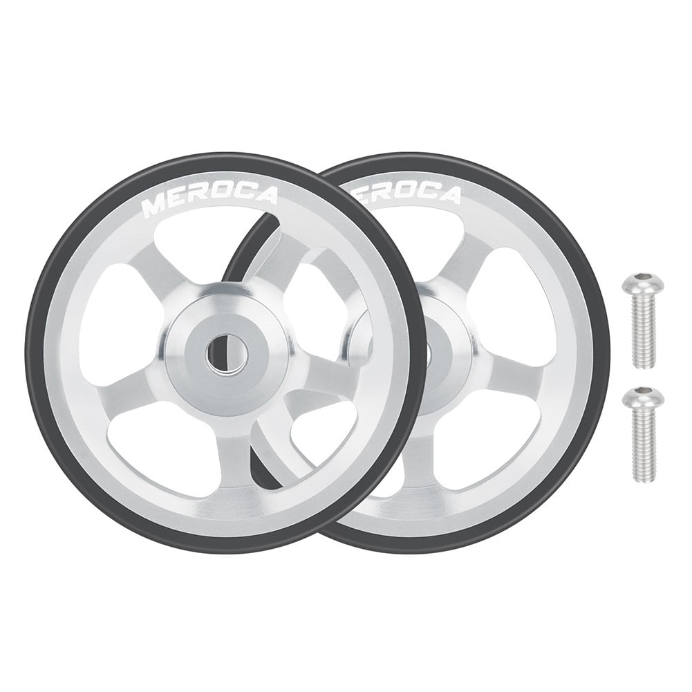 Aluminium Rubber Folding Bike Easy Wheels Compatible with For Brompton ...
