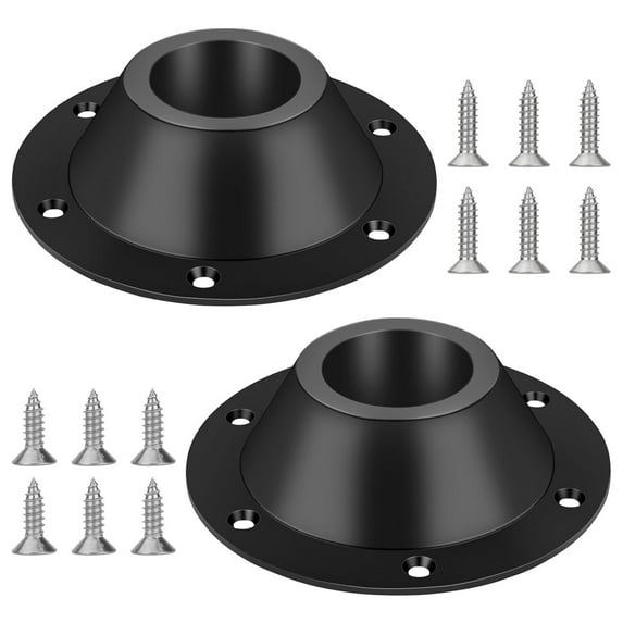 Aluminium Table Base Flange Table Leg Base with 6 Mounting Holes ...