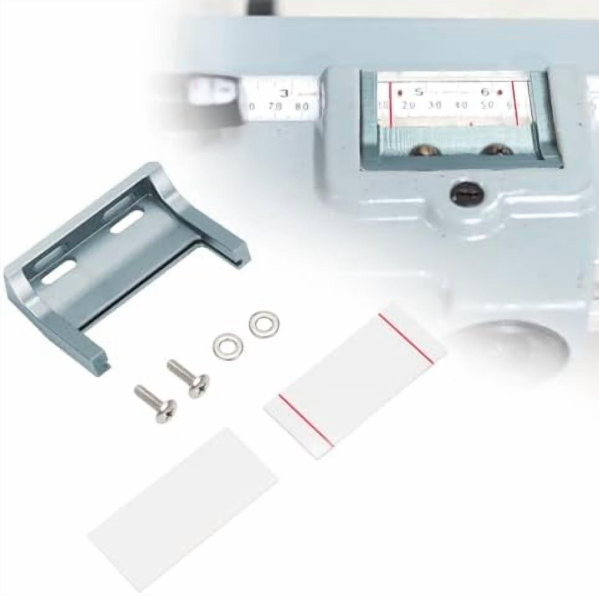 Aluminium Table Saw Cursor with Lense Type I Attaches from Side for Delta Unifence Table Saw ...