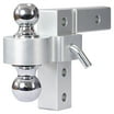 CURT Mfg 48012 Front Mount Hitch Receiver-Mount Ball & Pintle ...