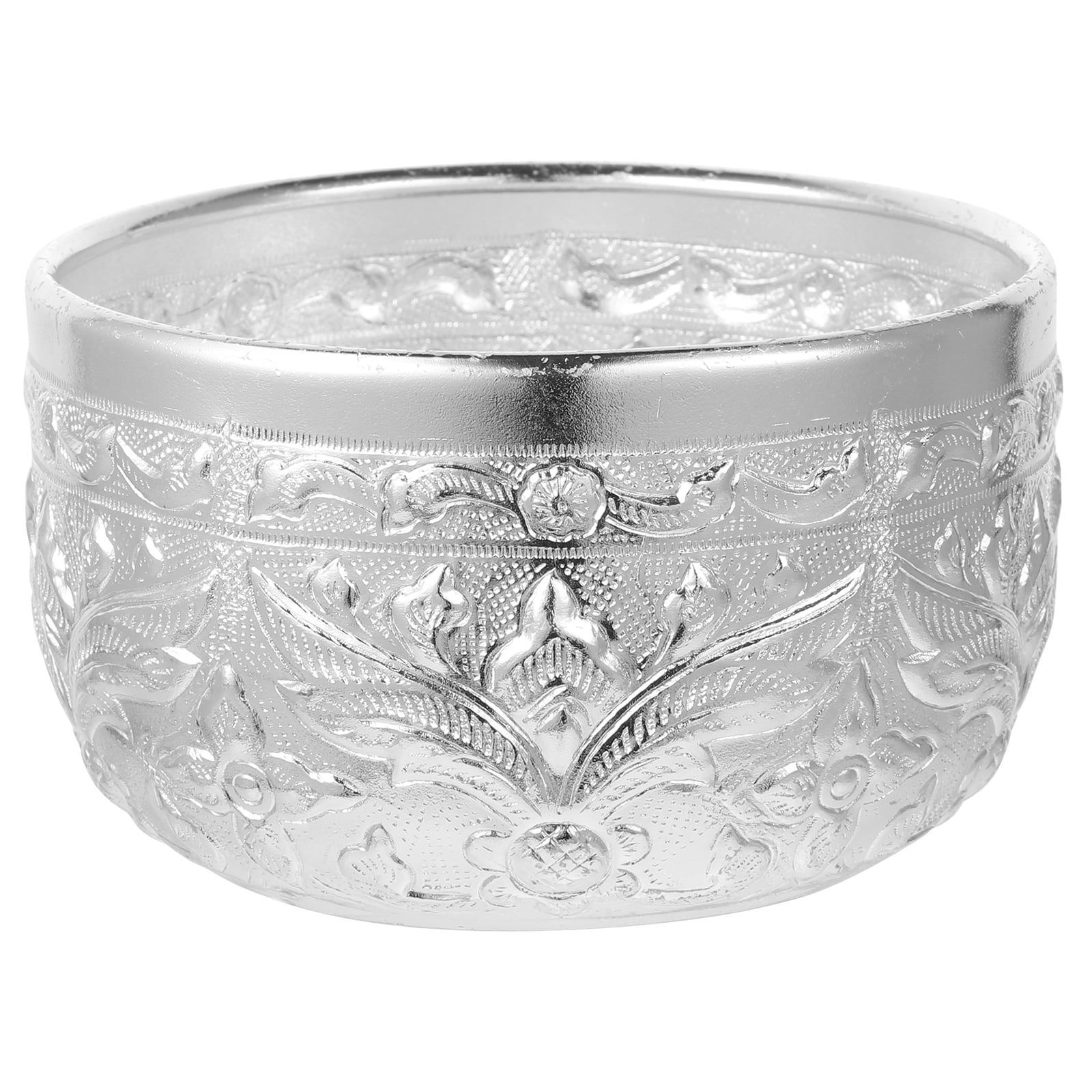 Aluminium Vintage Thai Water Bowl Rice Server 10CM - Walmart.com