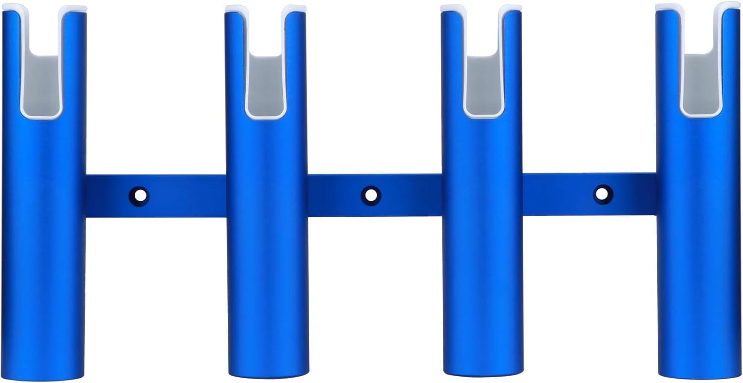 Aluminium Wall-Mounted Fishing Rod Holder for Boat, Garage & Marine ...