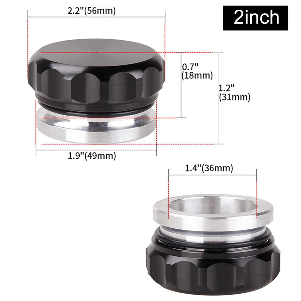 Aluminium Weld On Filler Neck & Cap Oil Fuel Water Tank Black Overflow ...