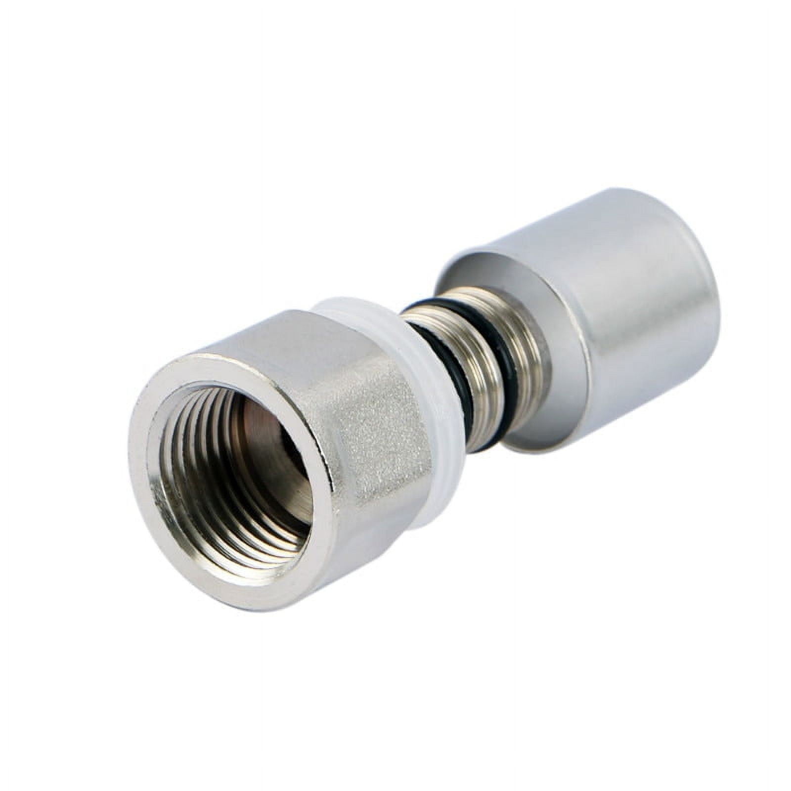 Aluminium plastic composite pipe fittings straight tube connecter equal coupling connector 1014 ...