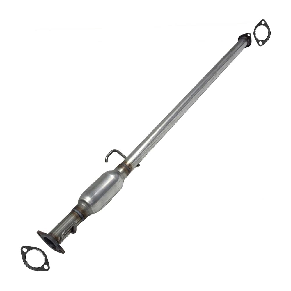 Stainless Steel Exhaust Resonator Pipe Fits 2005-2008 Hyundai Tucson ...