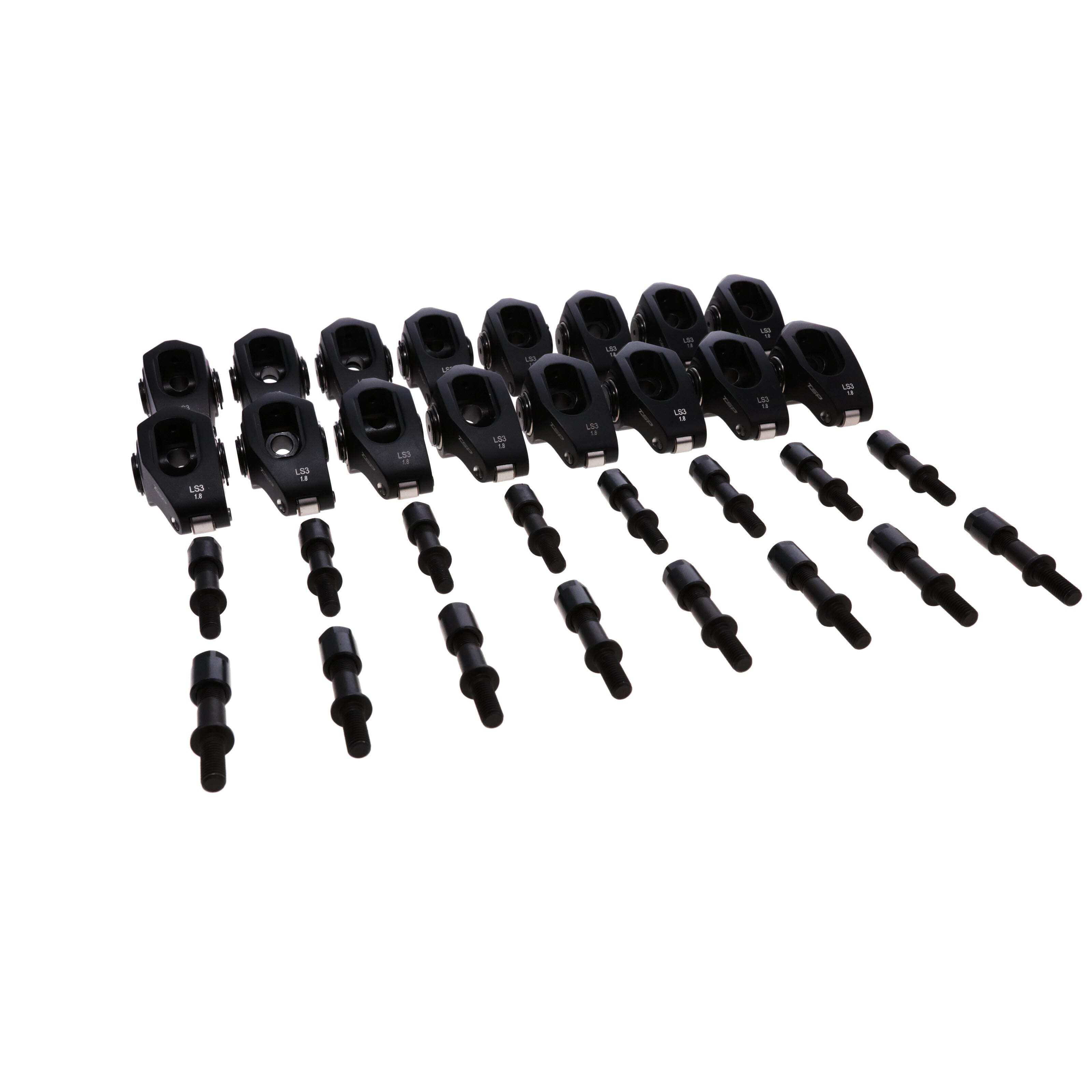 Aluminum 1.8 Ratio Needle Bearing Roller Rocker Arms for GM LS3/L92 ...