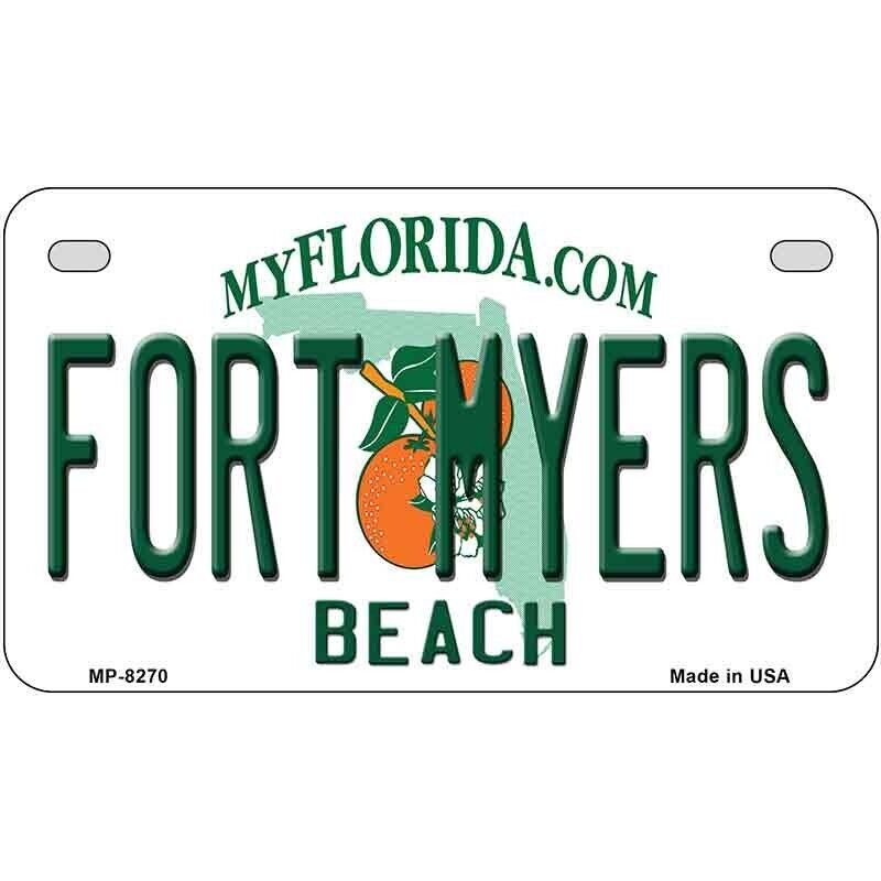 Florida Motorcycle Plates