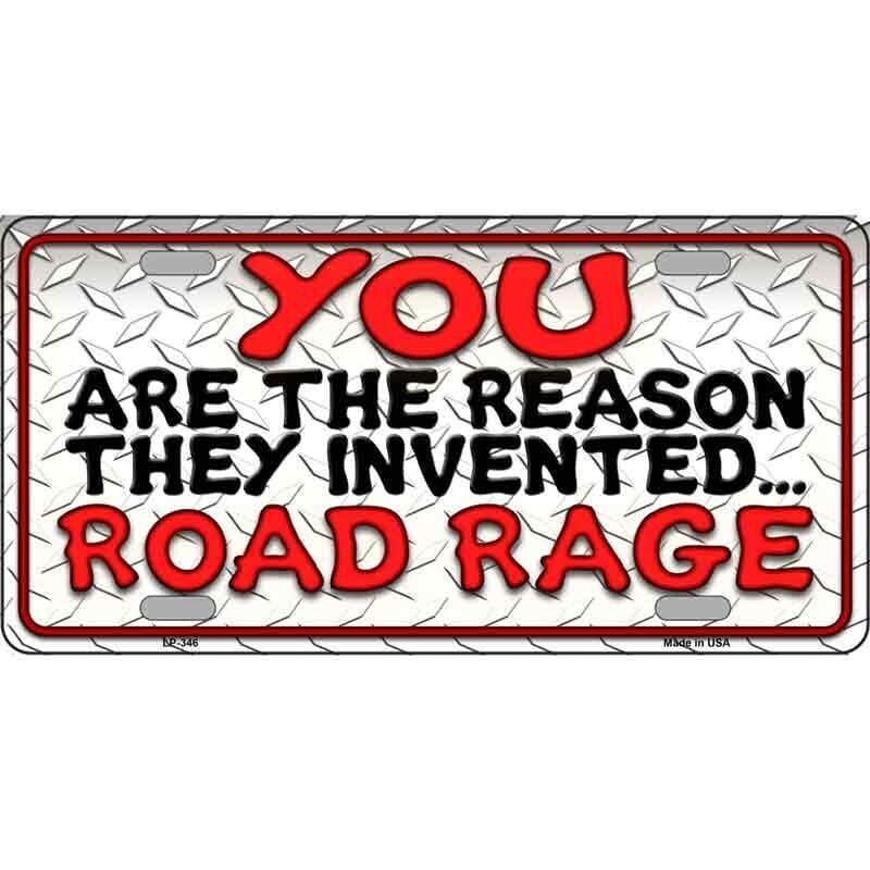 Aluminum (12 inch x 6 inch) License Plate Metal Sign for Home Invented ...