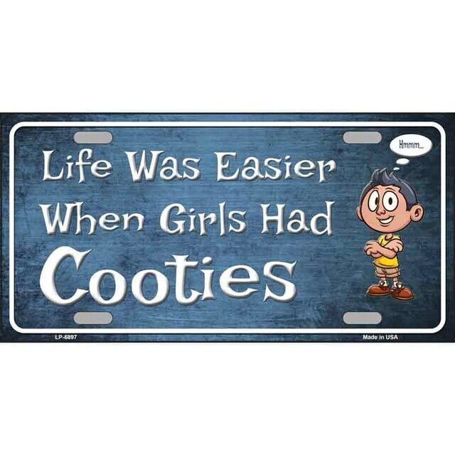 Aluminum (12 inch x 6 inch) License Plate Metal Sign for Home When ...