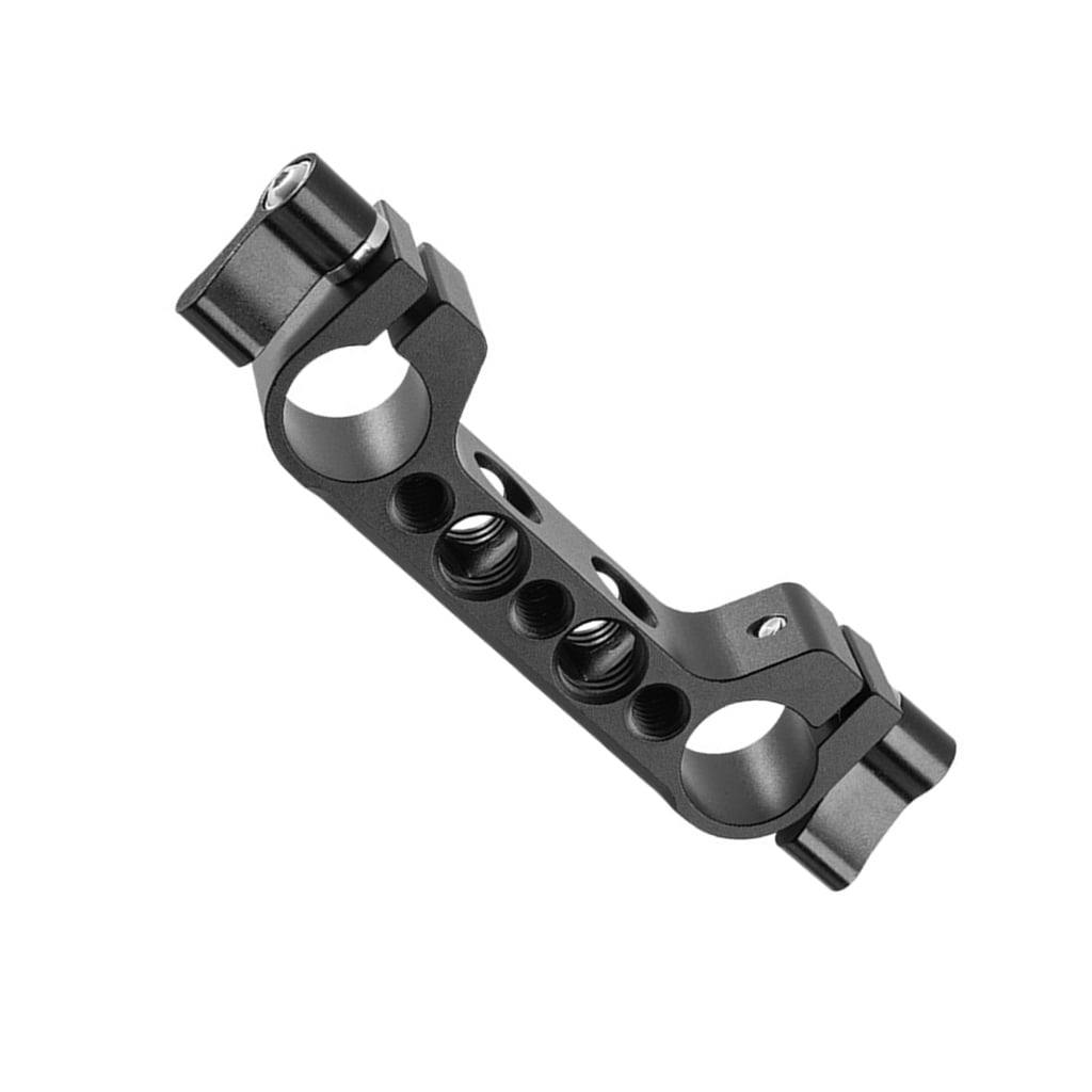 Aluminum 15mm Rod Clamp Railblock for DSLR 15mm Rail Rig Support ...
