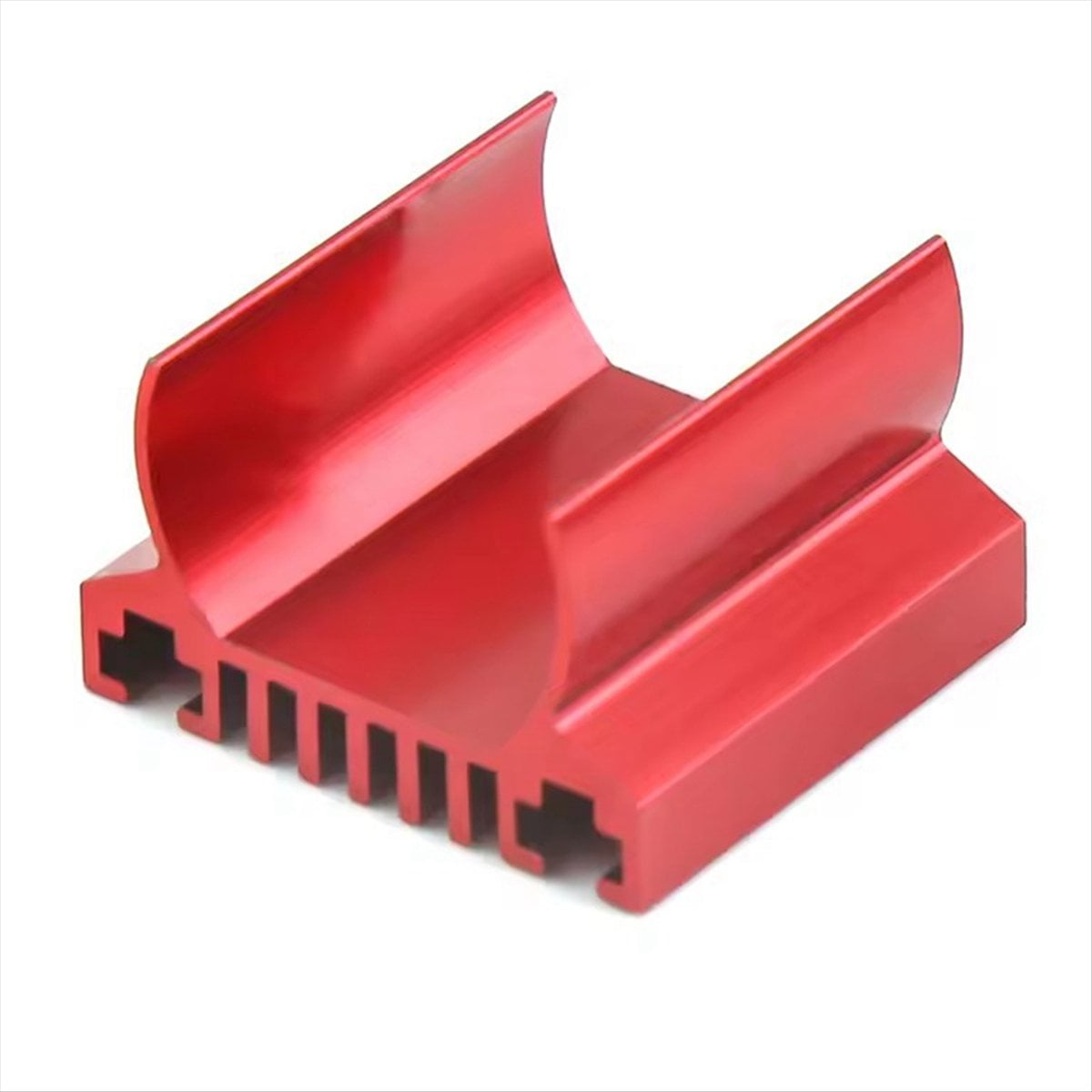 Aluminum 180 Motor Heat Sink for 1/18 RC Crawler TRX4M Upgrade,Red ...