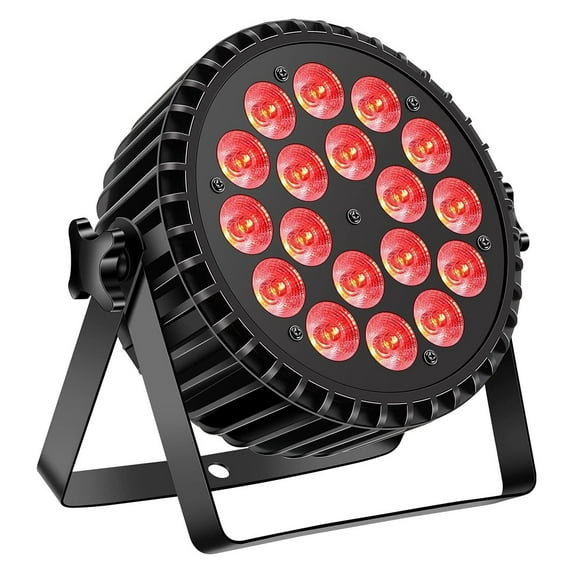 Aluminum 18x12w RGBW UV 4in1 LED Par Light 4-Color Par Light RGBW UV ...