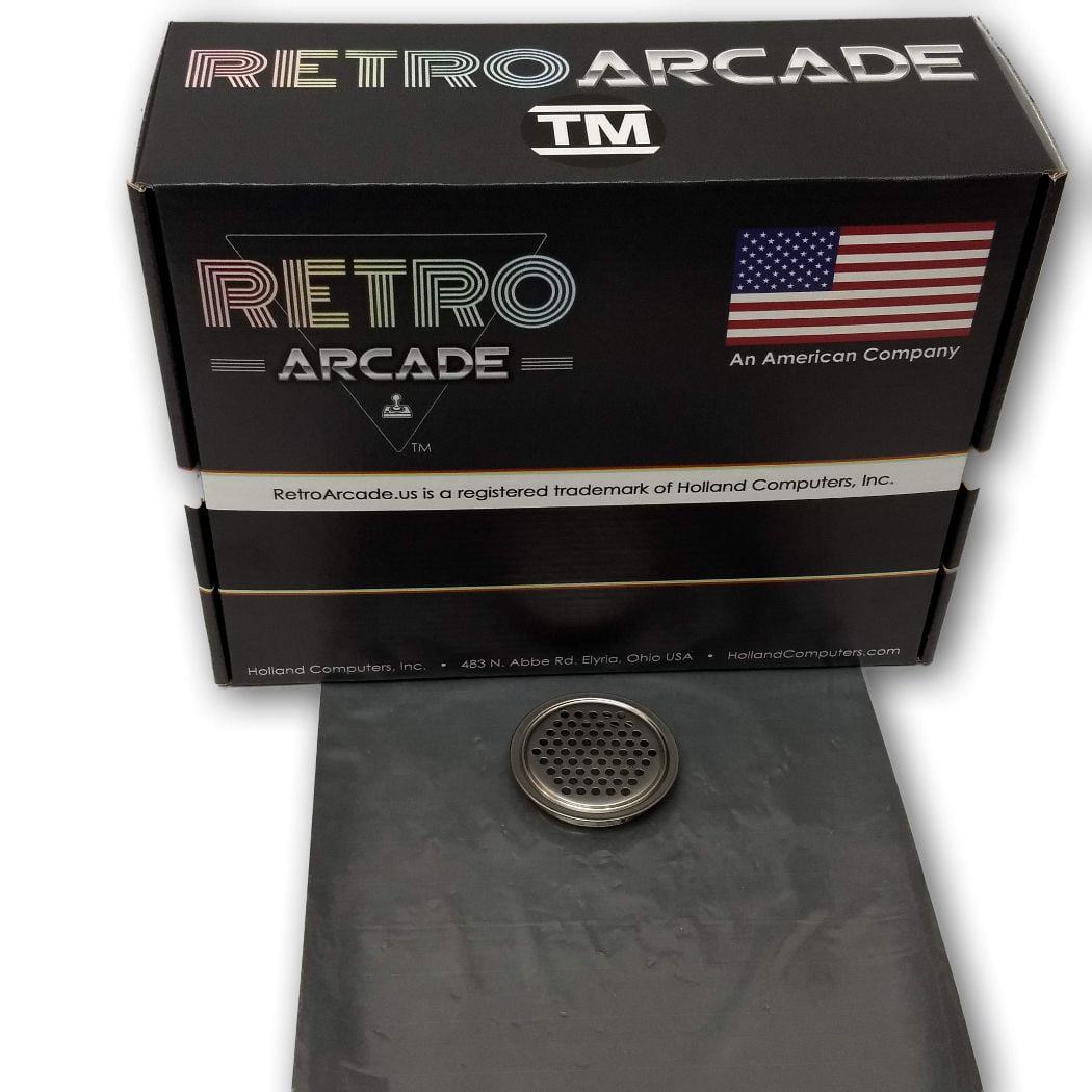 Aluminum 2.0625in Vent Hole Cover for Arcade, PC or Vending Cabinets ...