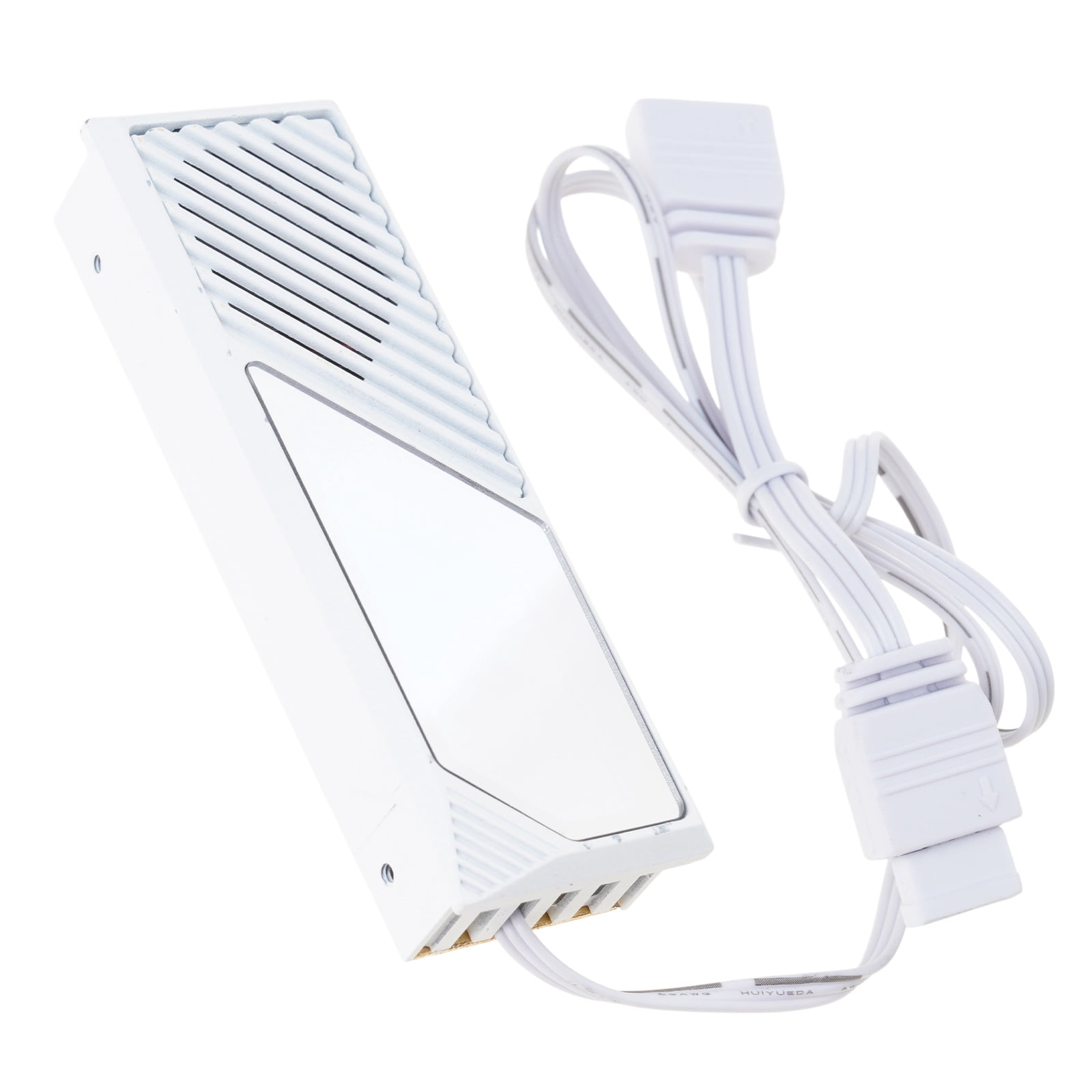 Aluminum 2280 NVMe Heatsink ARGB Coolers Fan with ARGB Lighting for ...