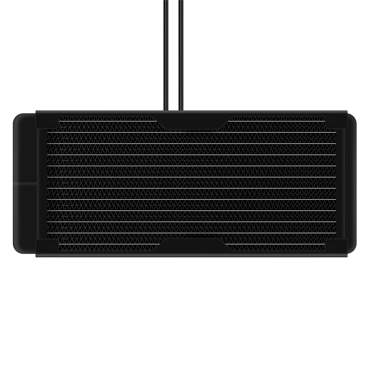 Aluminum 240mm 10 Pipe Water Cooling Cooled Row Heat Exchanger Radiator ...