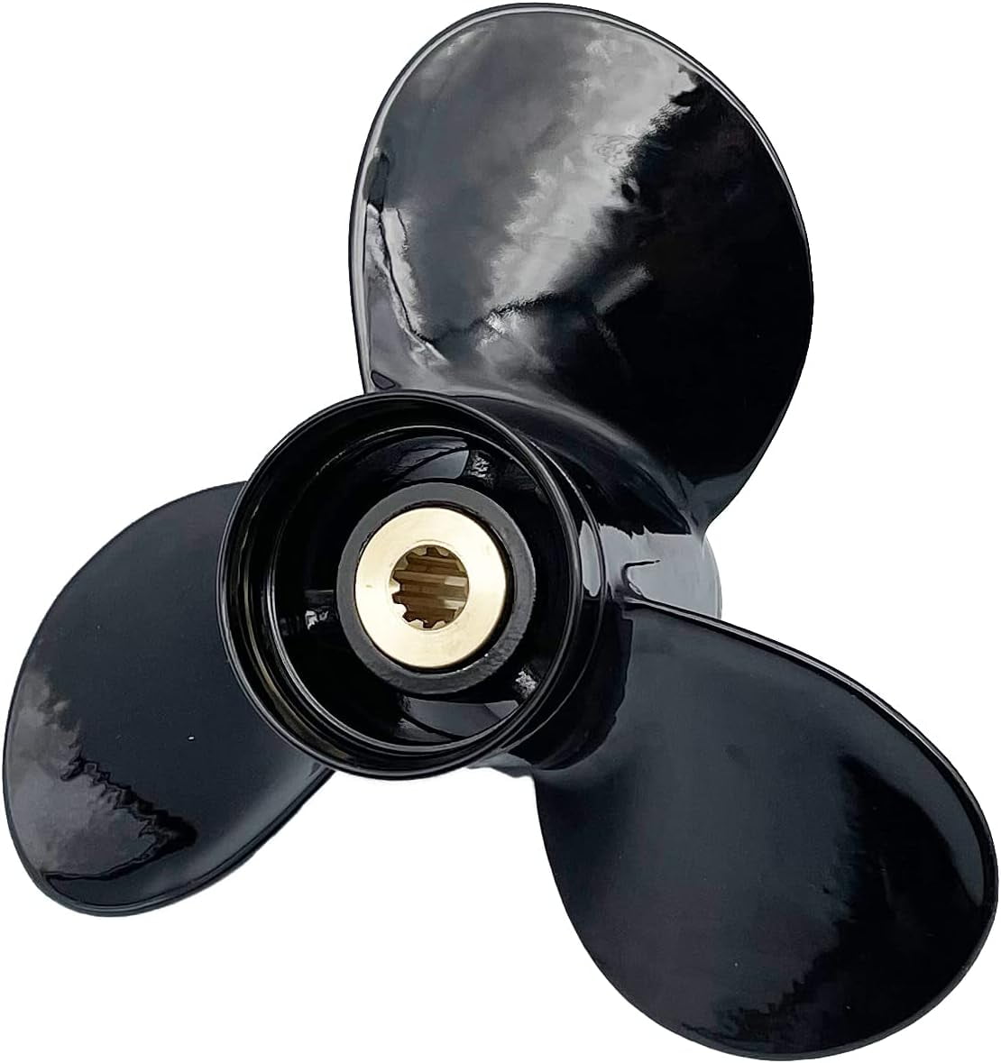 Aluminum 3 Blades Prop Propeller for Suzuki Outboard 8-20HP (9 1/4(Dia ...