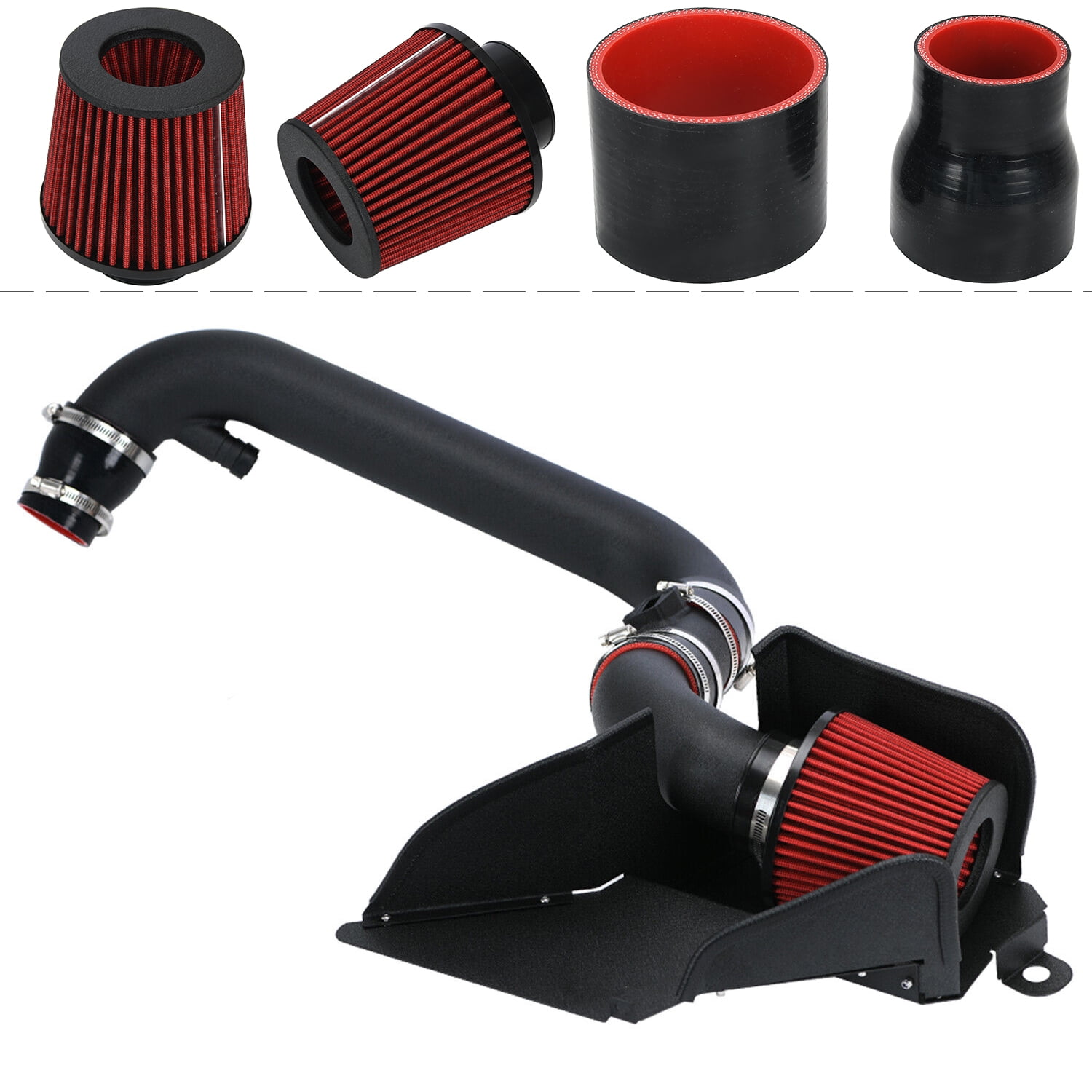 Aluminum 3'' Cold Air Intake System Kit For VW Beetle A5 12-13 2.0L TSI ...