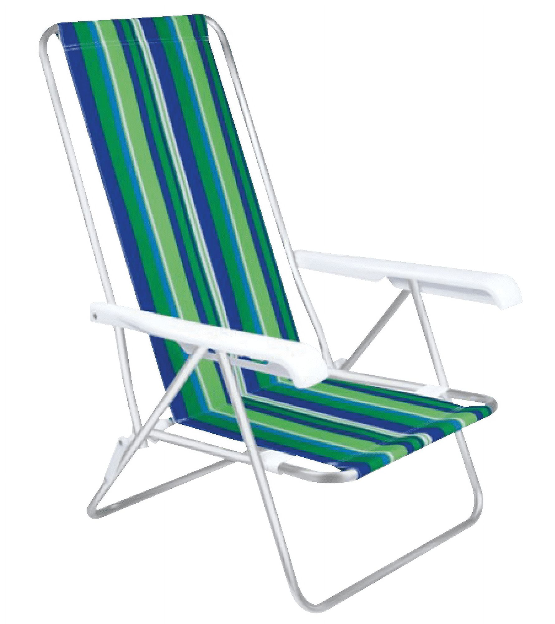 Aluminum 3-Position High Seat Chair with Wooden Arms - Walmart.com