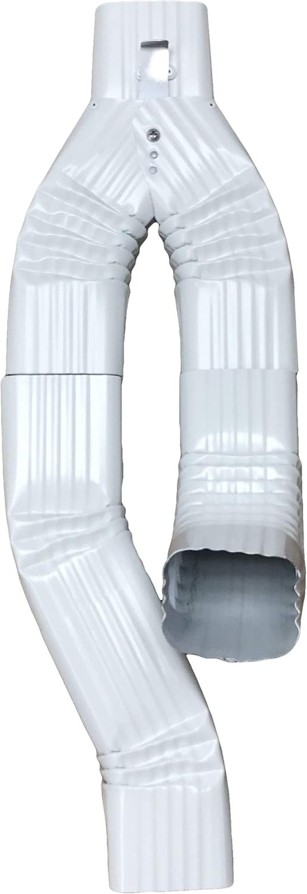 Aluminum 3x4 Inline Downspout Diverter for Rain Barrels | Made in The U ...