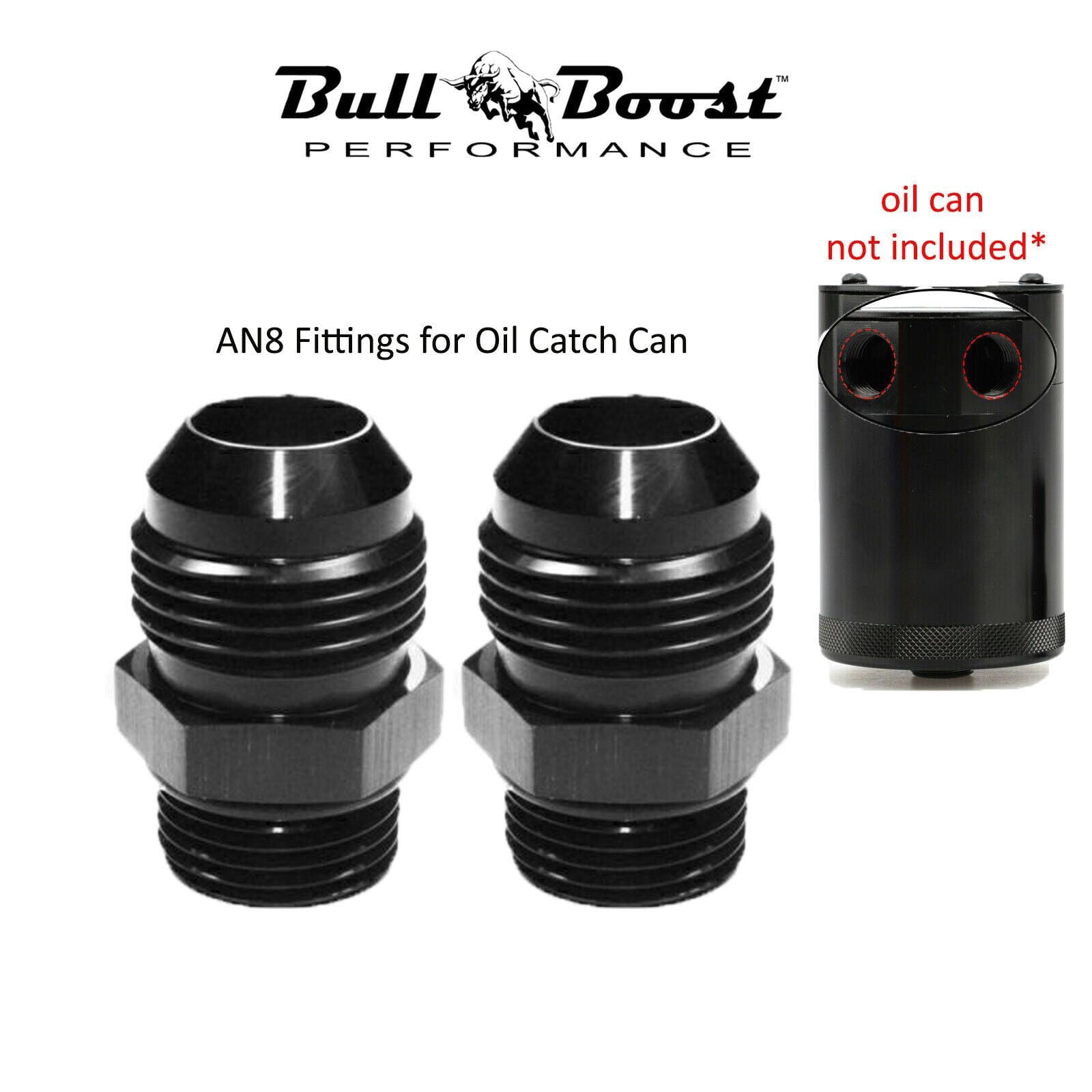 Aluminum 8AN -AN8 Fitting For Oil Catch Can Reservoir Tank Racing 2 ...