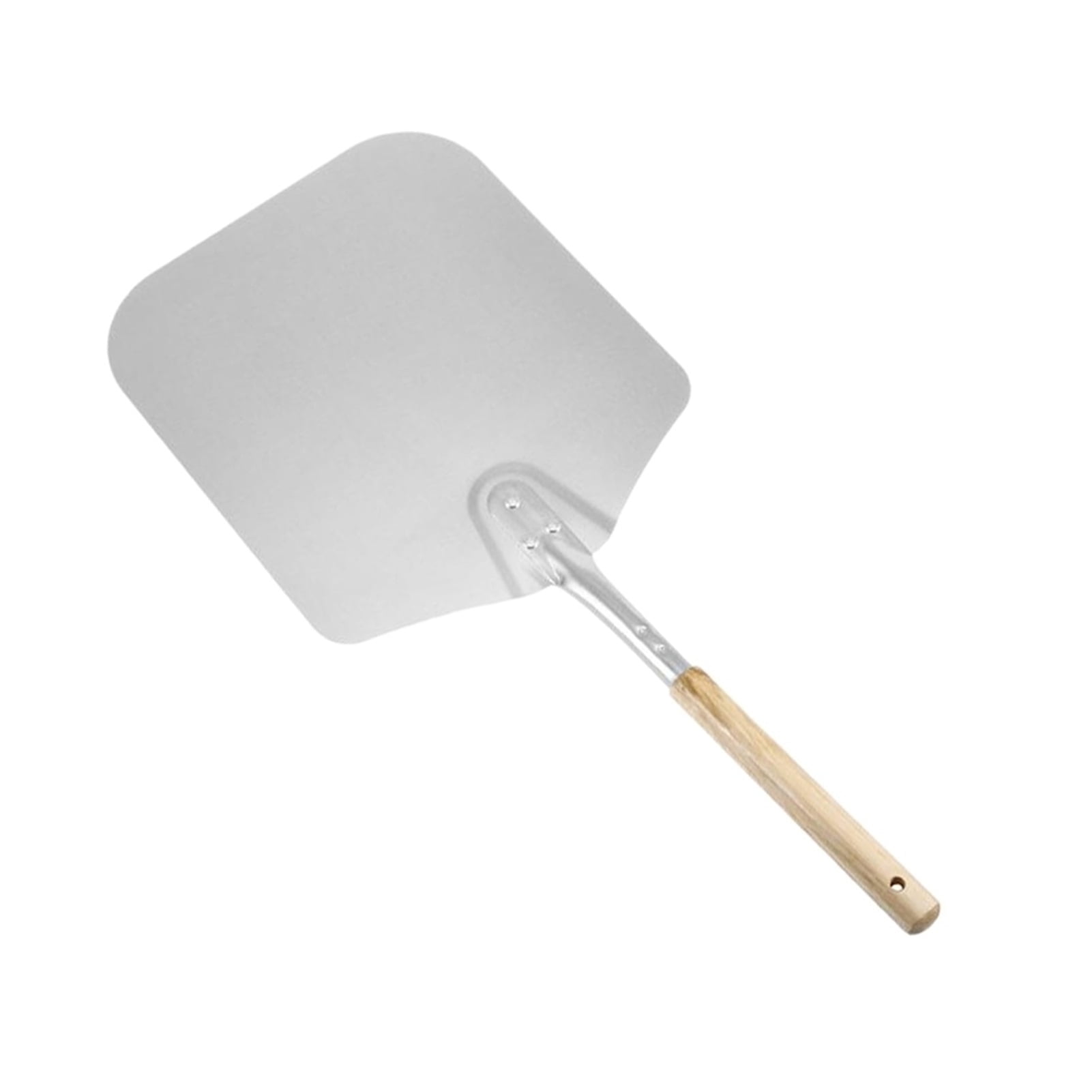 Aluminum 9 Inch Pizza Peel Shovel With Long Wooden Handle Cake Shovel ...