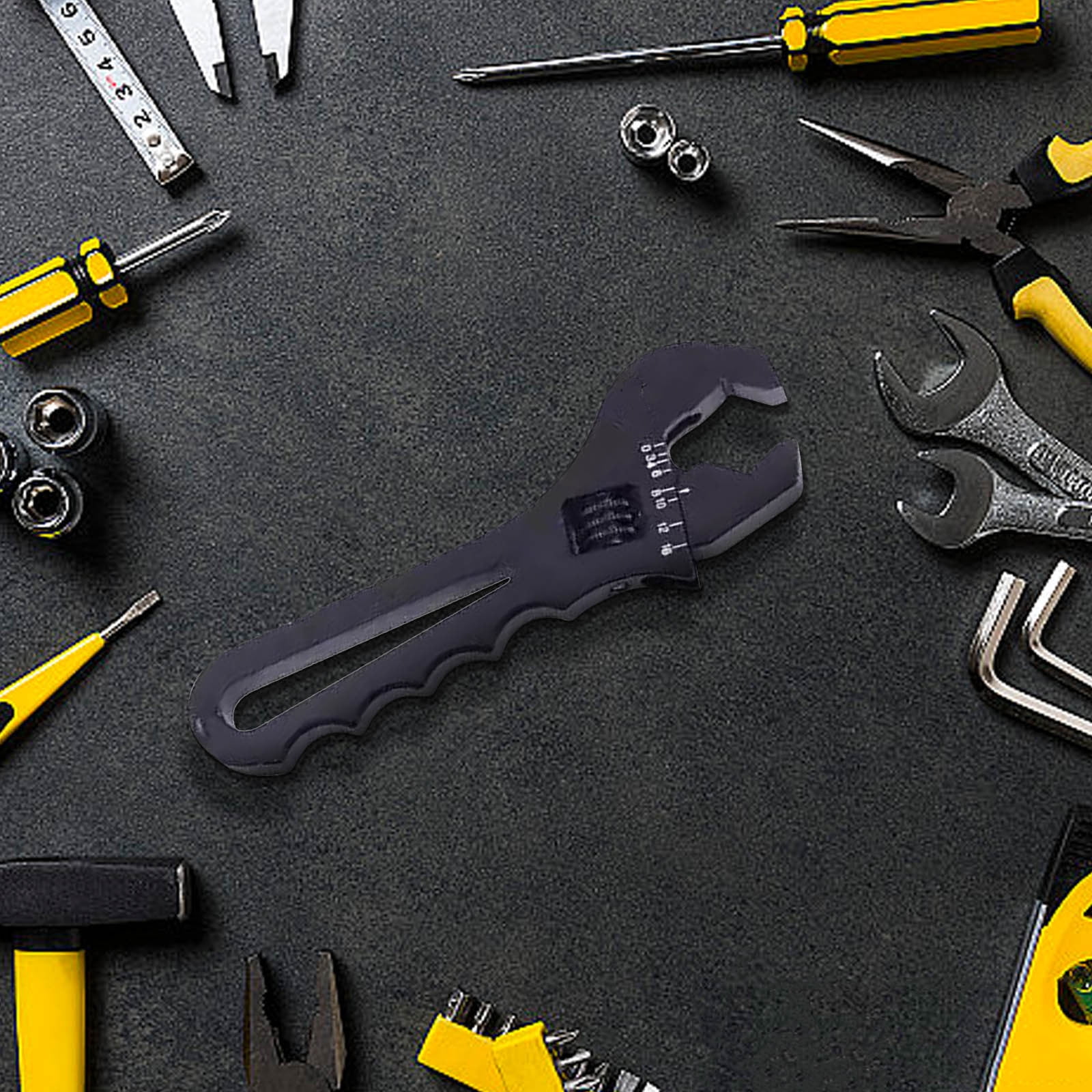 Aluminum AN Wrench | Adjustable For AN3-AN16 Fittings | Hex Non-Marring ...