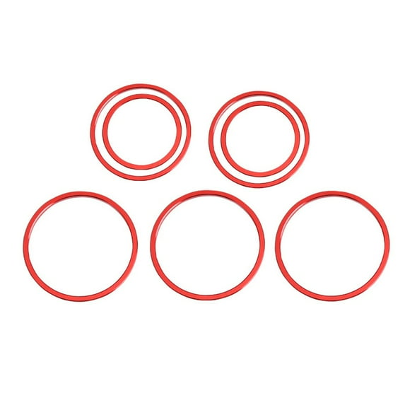 Aluminum Ac Air Outlet Ring Decor Circle For Mercedes For Benz C Class ...