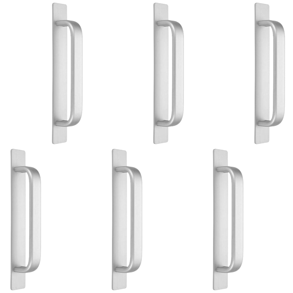 Aluminum Adhesive Door Handles No Tool Installation 147mm Not Slip ...