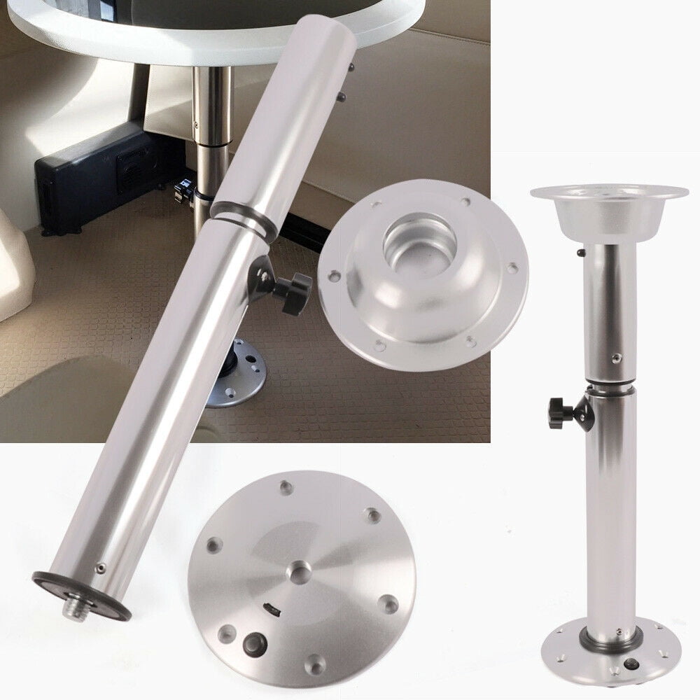 Aluminum Adjustable Table Pedestal Stand for Caravan Motorhome Marine ...