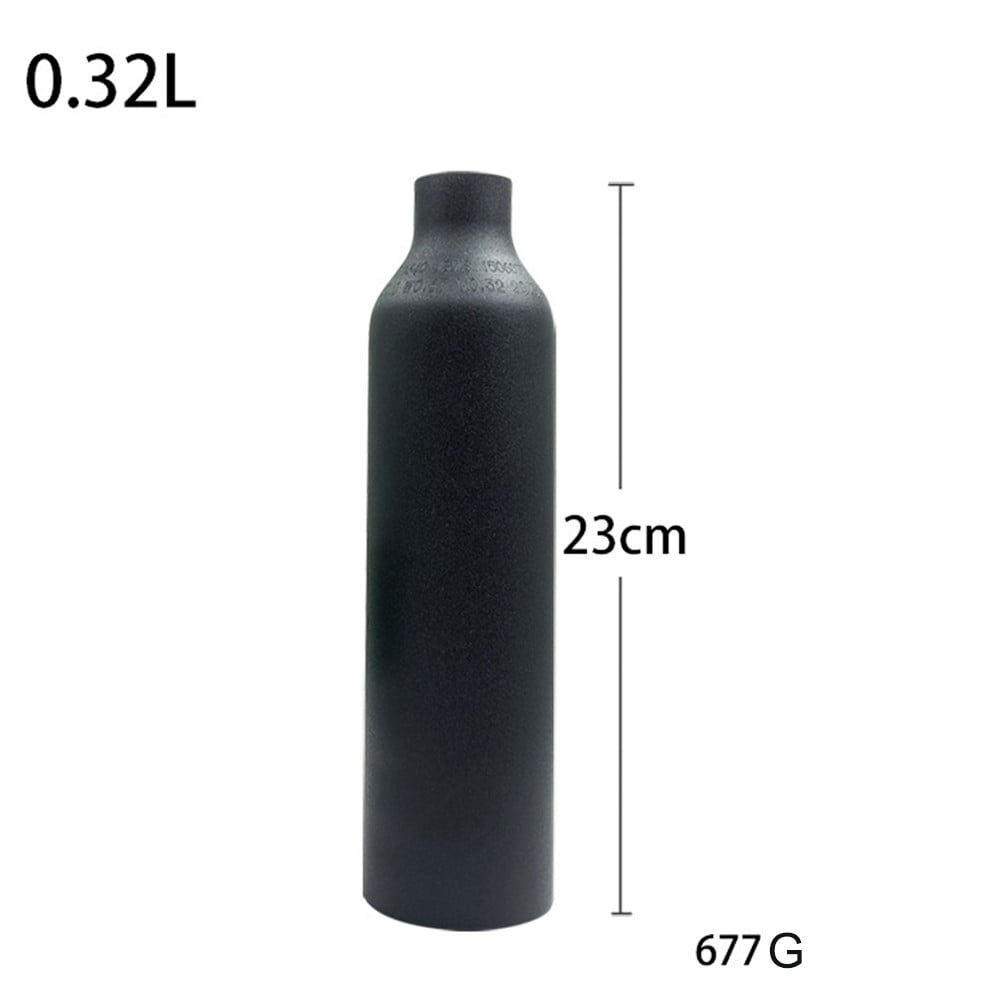 Aluminum Air Tank All-In- Explosion-Proof 4500Psi Pcp Cylinder,0.32L ...