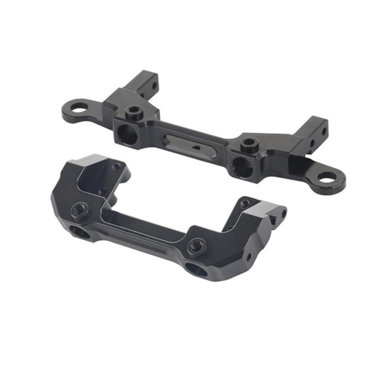 Aluminum Alloy 1/10 RC Crawler Car Front Rear Bumper Mount Bracket For ...