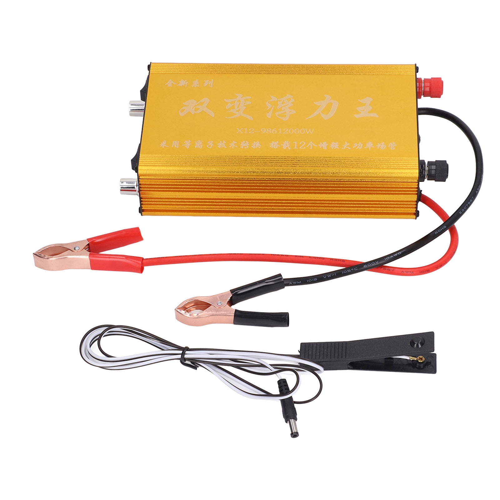 Aluminum Alloy 12000W Battery Booster Inverter for 12V Power - Walmart.com