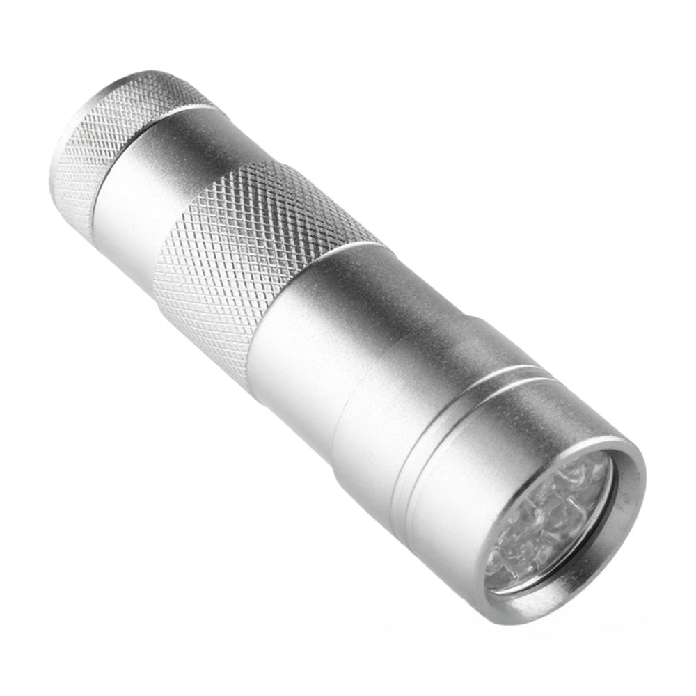 Aluminum Alloy 12Led Detector Lamp Small Portable Violet Fluorescent Uv ...