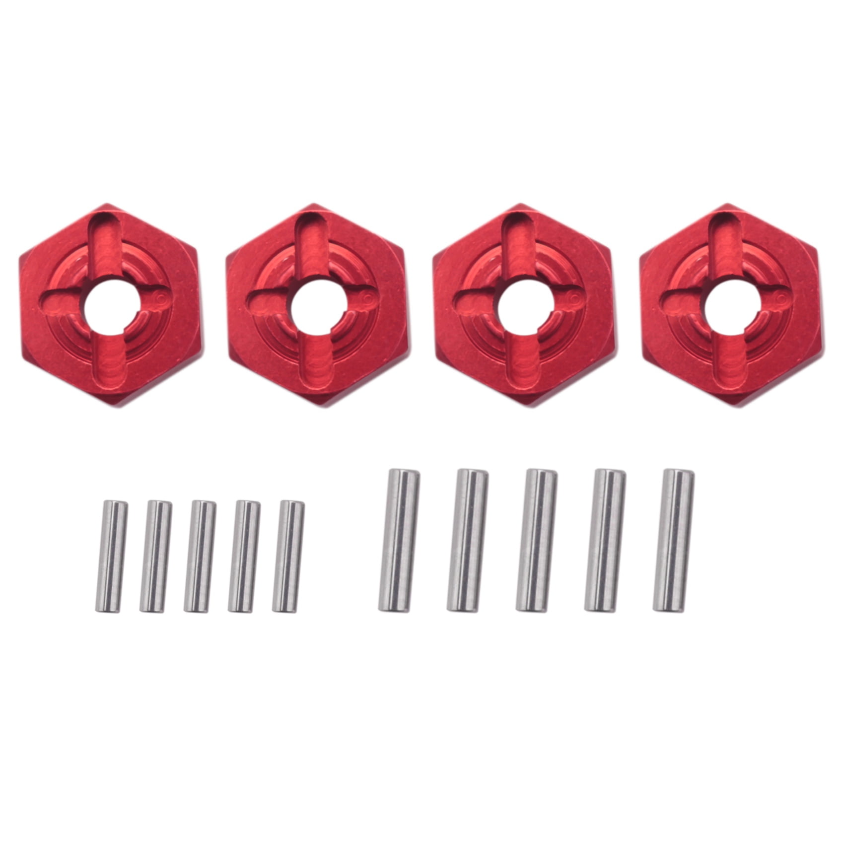 Aluminum Alloy 12mm Combiner Wheel Hub Hex Adapter Upgrades for 144001 ...