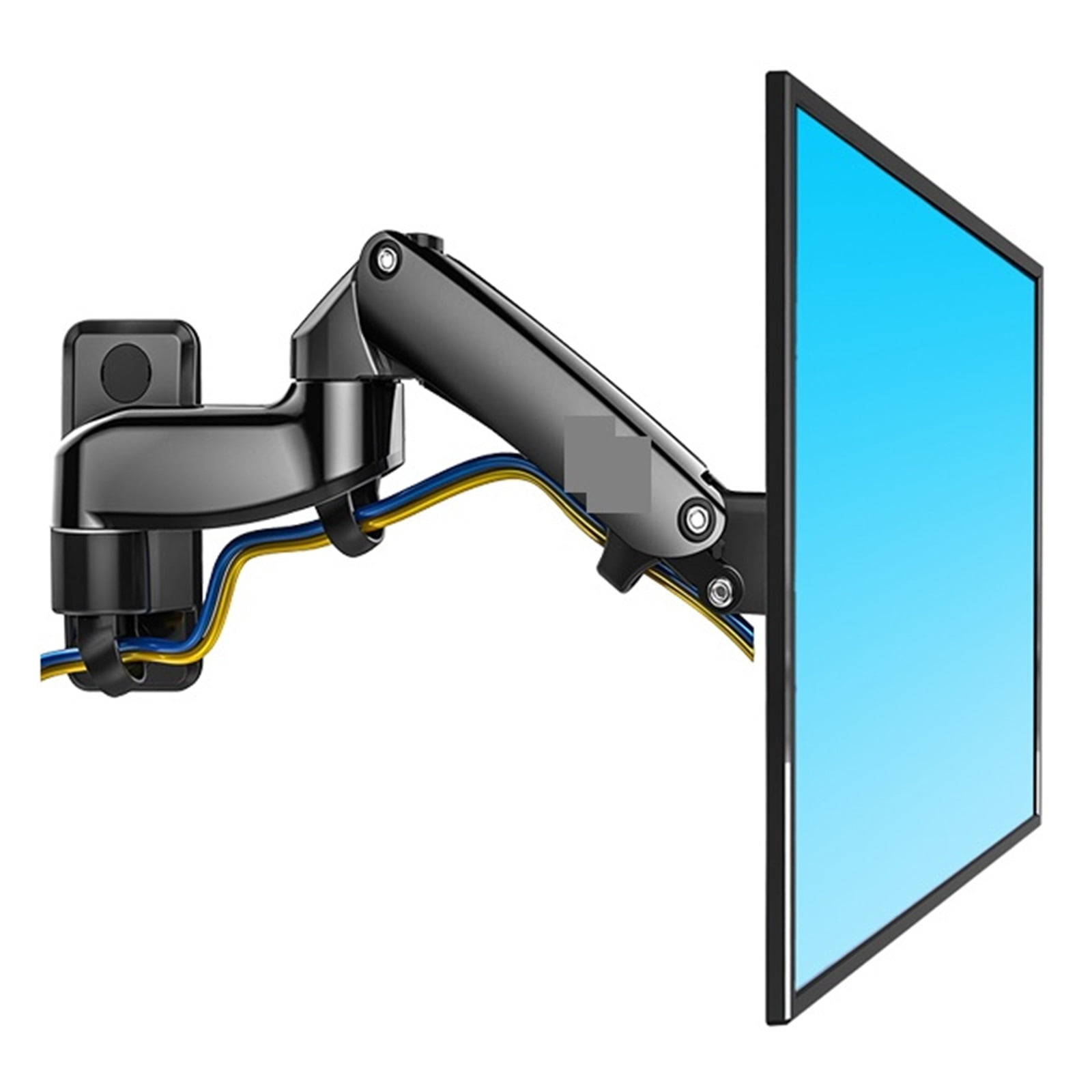 Aluminum Alloy 360 Degree 17"-27" Monitor Holder Gas Spring Arm LED LCD ...