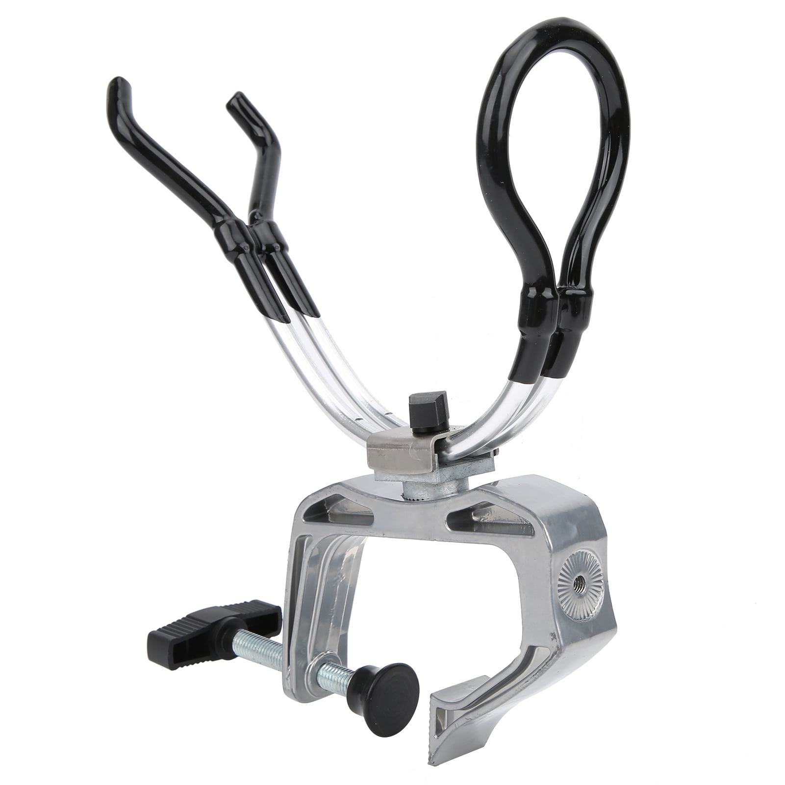 Aluminum Alloy 360 Degree Adjustable Boat Rods Holder Fishing Pole Foot ...