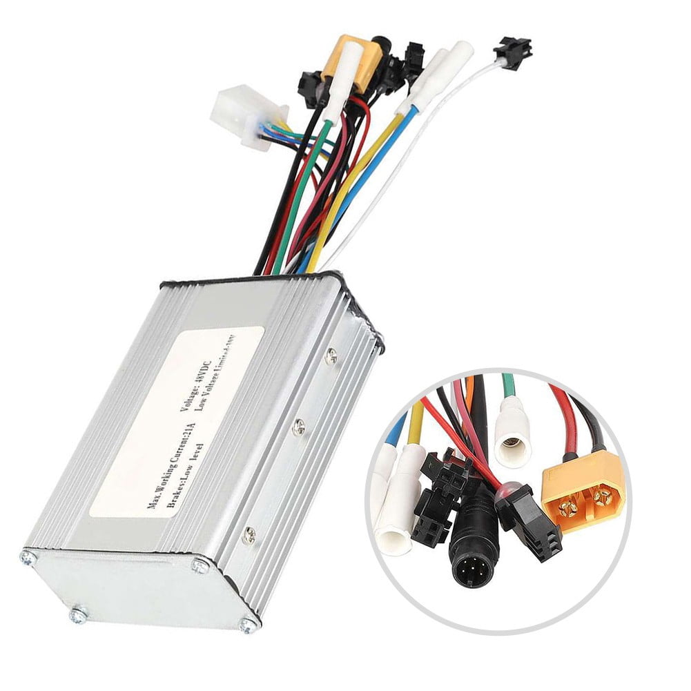 Aluminum Alloy 48V 21A Brushless Motor Controller For Kugoo Electric ...