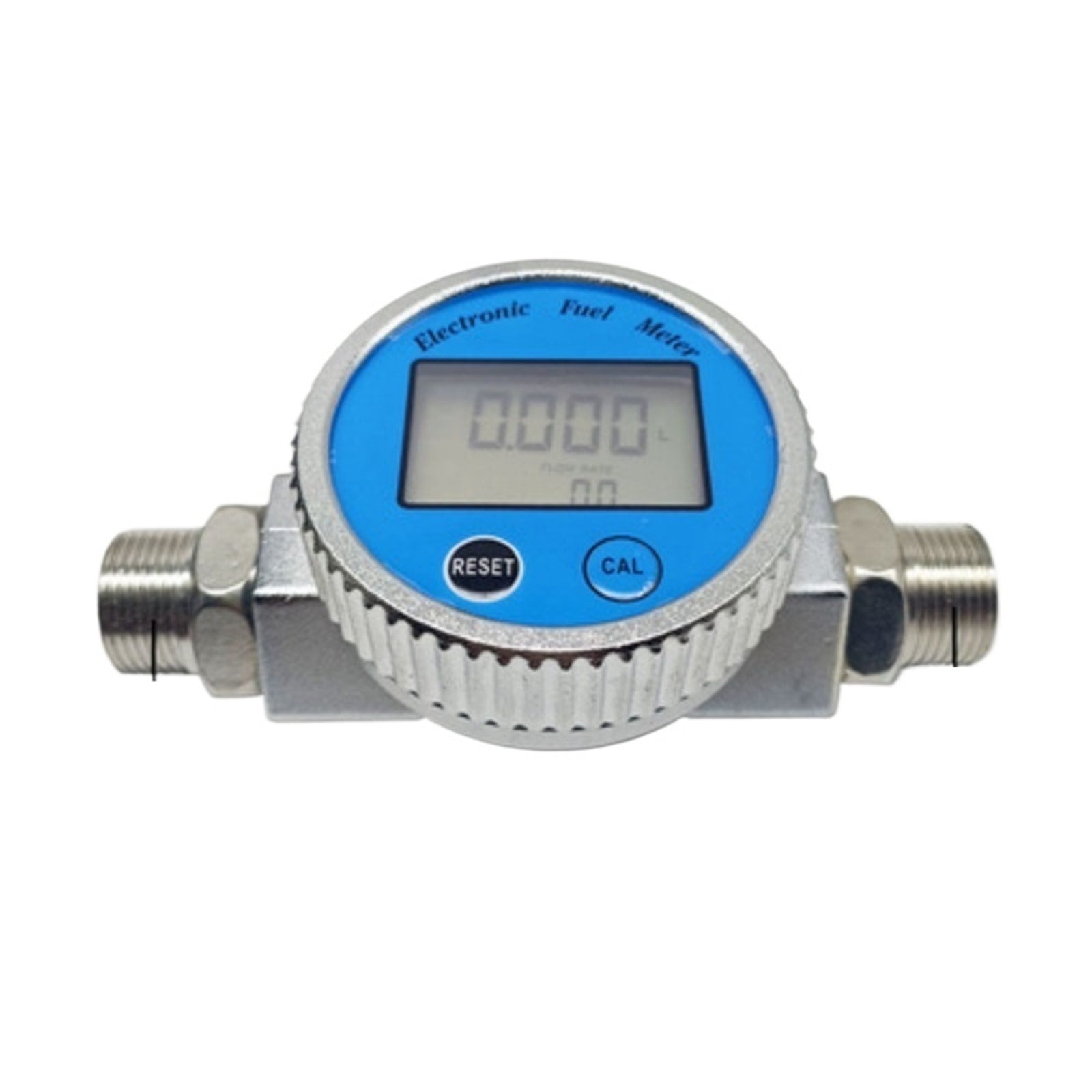 Aluminum Alloy 6par Digital Display Flow Meter K24 Methanol Gasoline ...