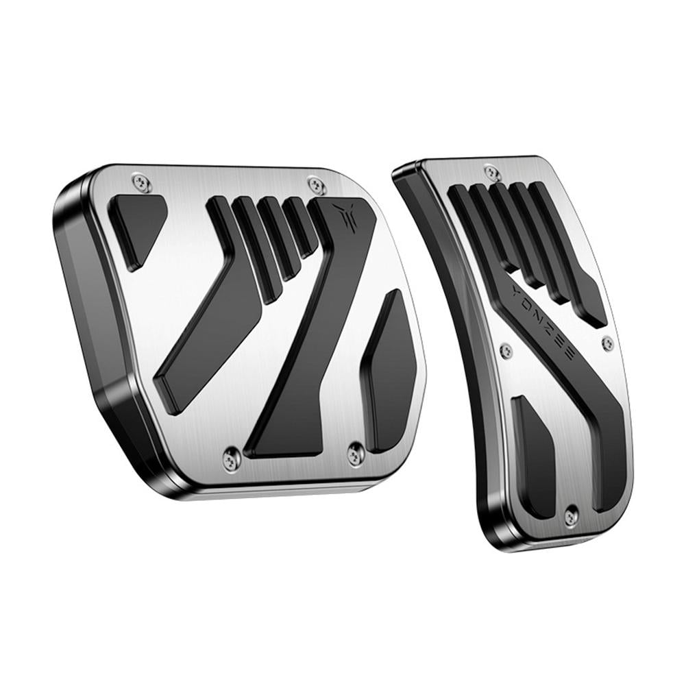 Aluminum Alloy Accelerator and Brake Pedal Accessories with Anti-Slip ...