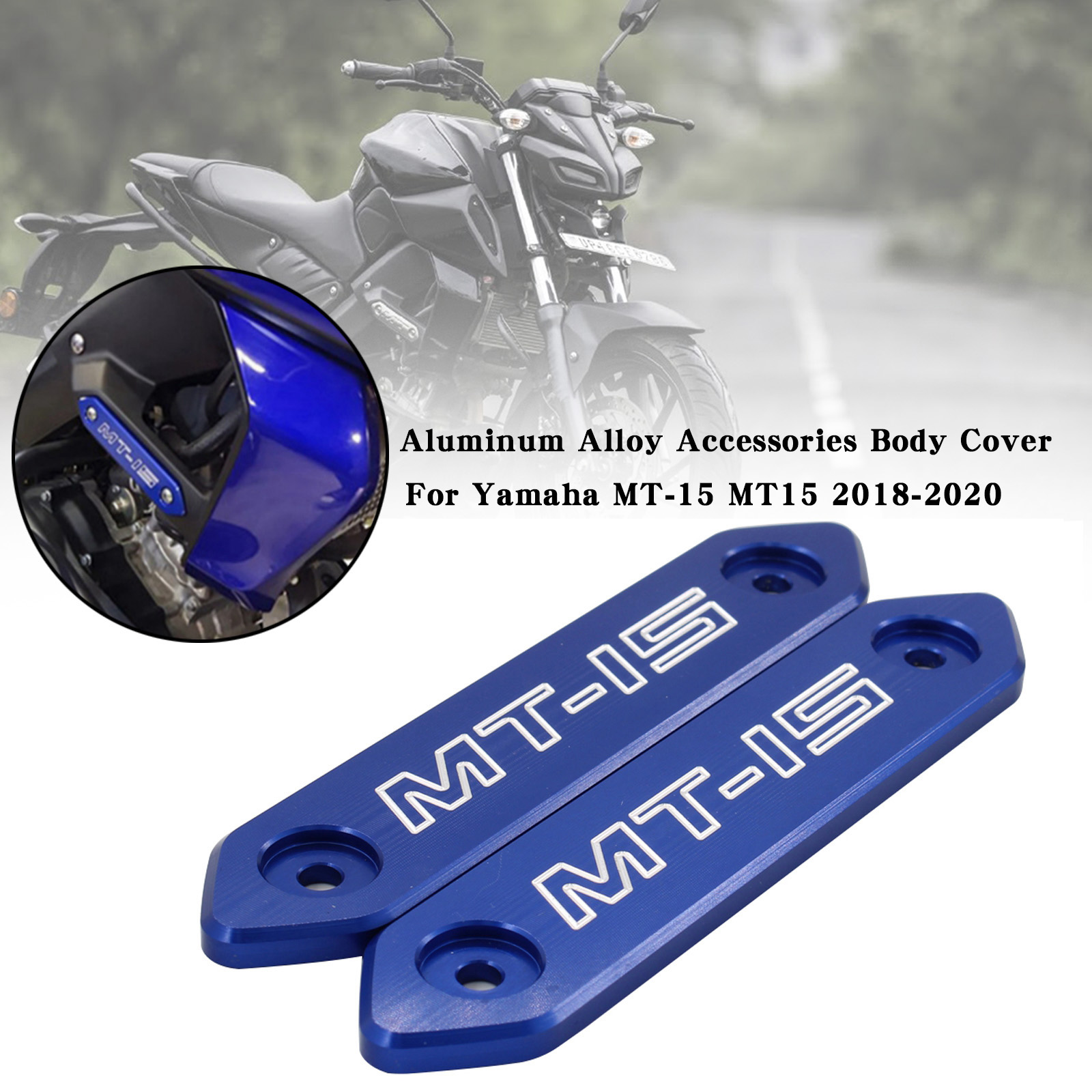 Aluminum Alloy Accessories Body Cover For Yamaha MT 15 MT-15 MT15 2018 ...