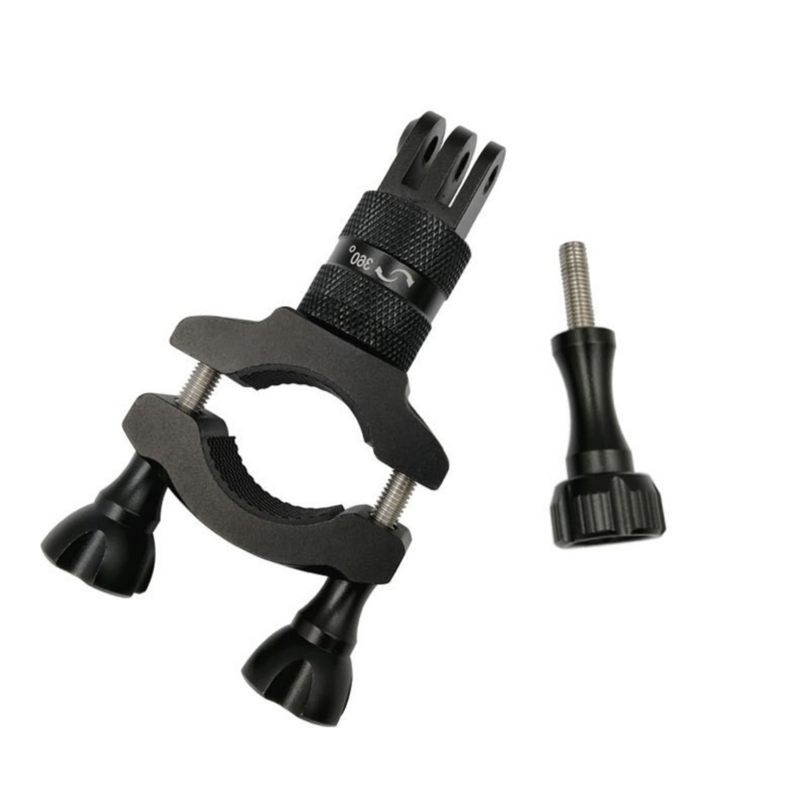 Aluminum Alloy Action Camera 360 Degree Rotation Holder for Camera Bike ...