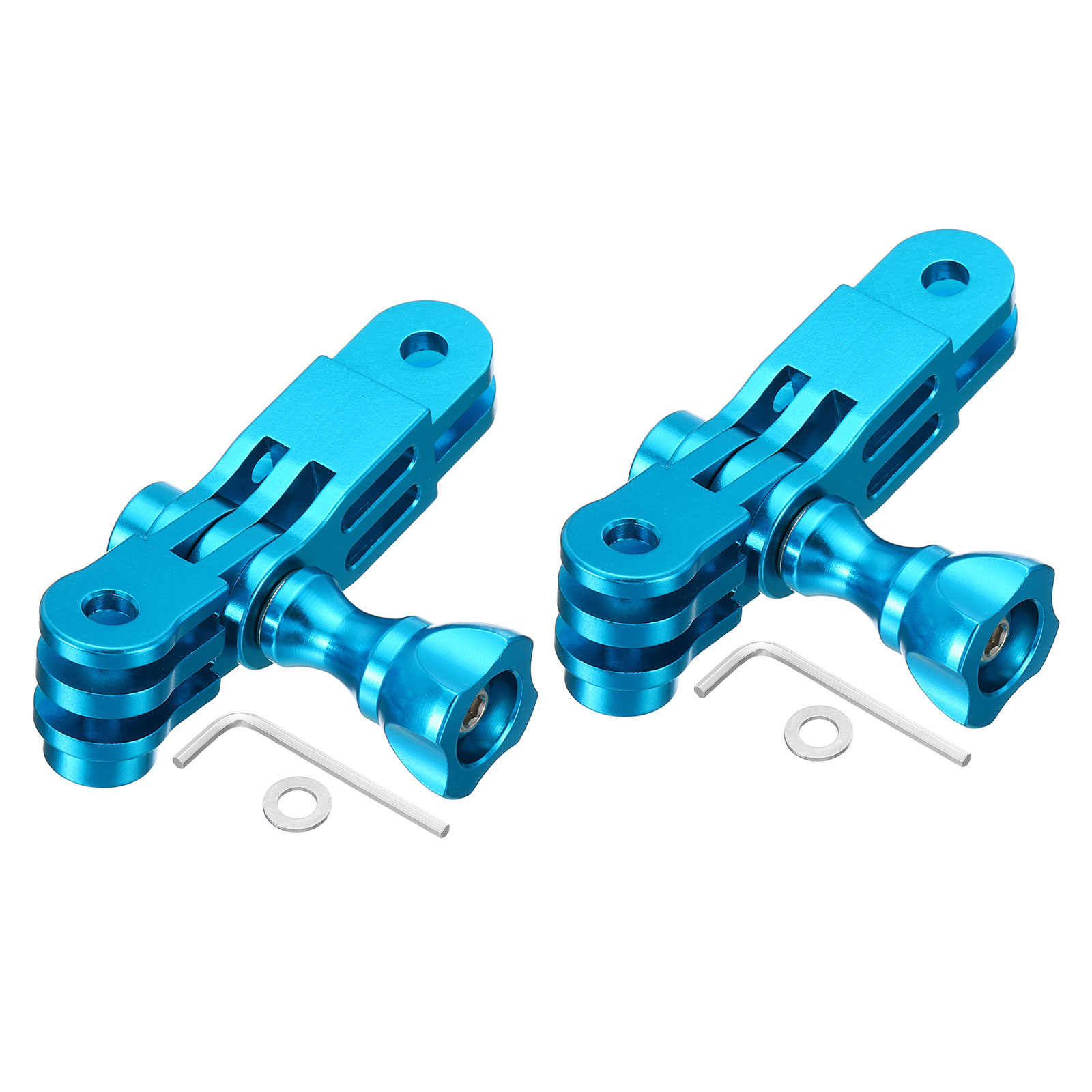 Aluminum Alloy Adjust Arm Straight Joints Mount 3 Way Extension Arm ...
