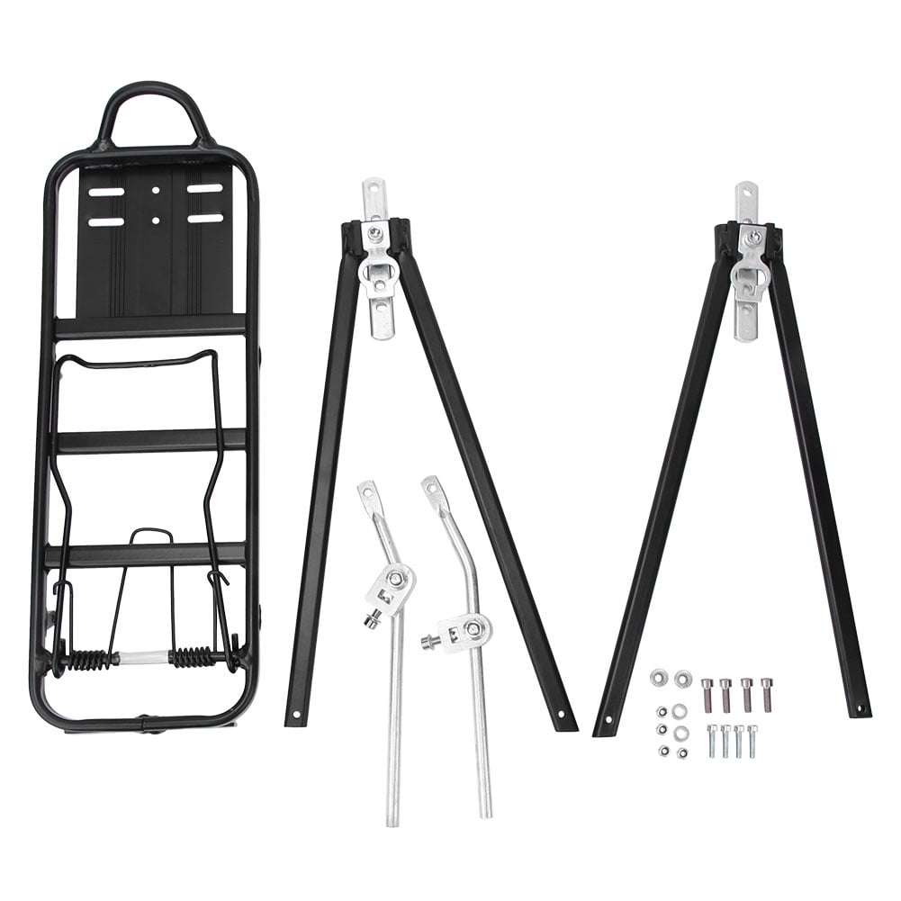 Aluminum Alloy Adjustable Bike Rear Rack Bicycle Touring Carrier for ...