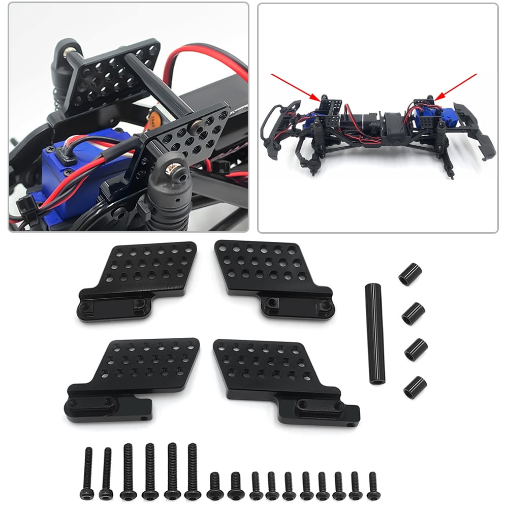 Aluminum Alloy Adjustable Front& Rear Shock Bracket Mount Towers for ...