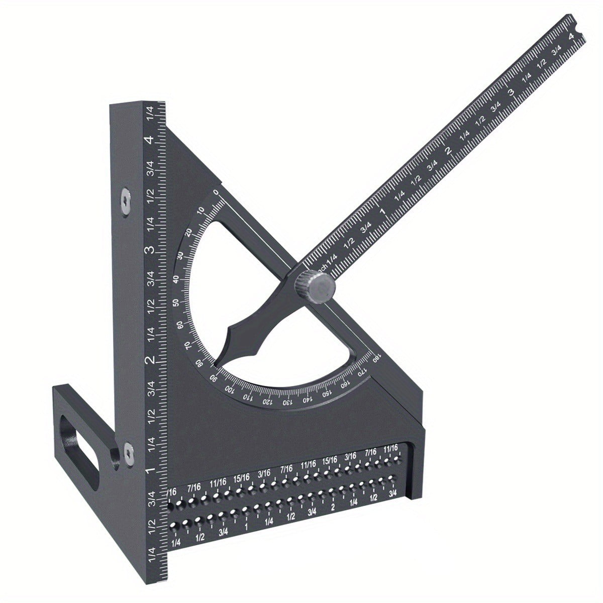 Aluminum Alloy Adjustable Ruler for Marking Lines and Angles Precisely ...