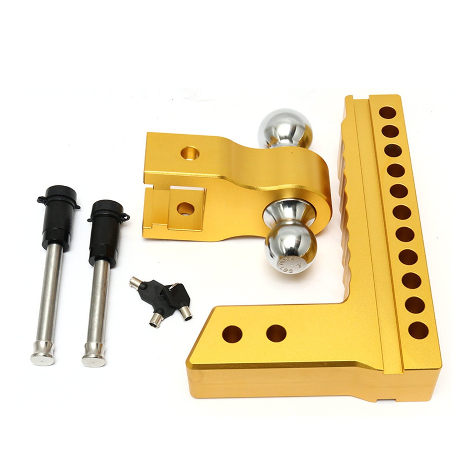 Aluminum Alloy Adjustable Trailer Arm 2.5-10 Inch Square Mouth with Pin ...