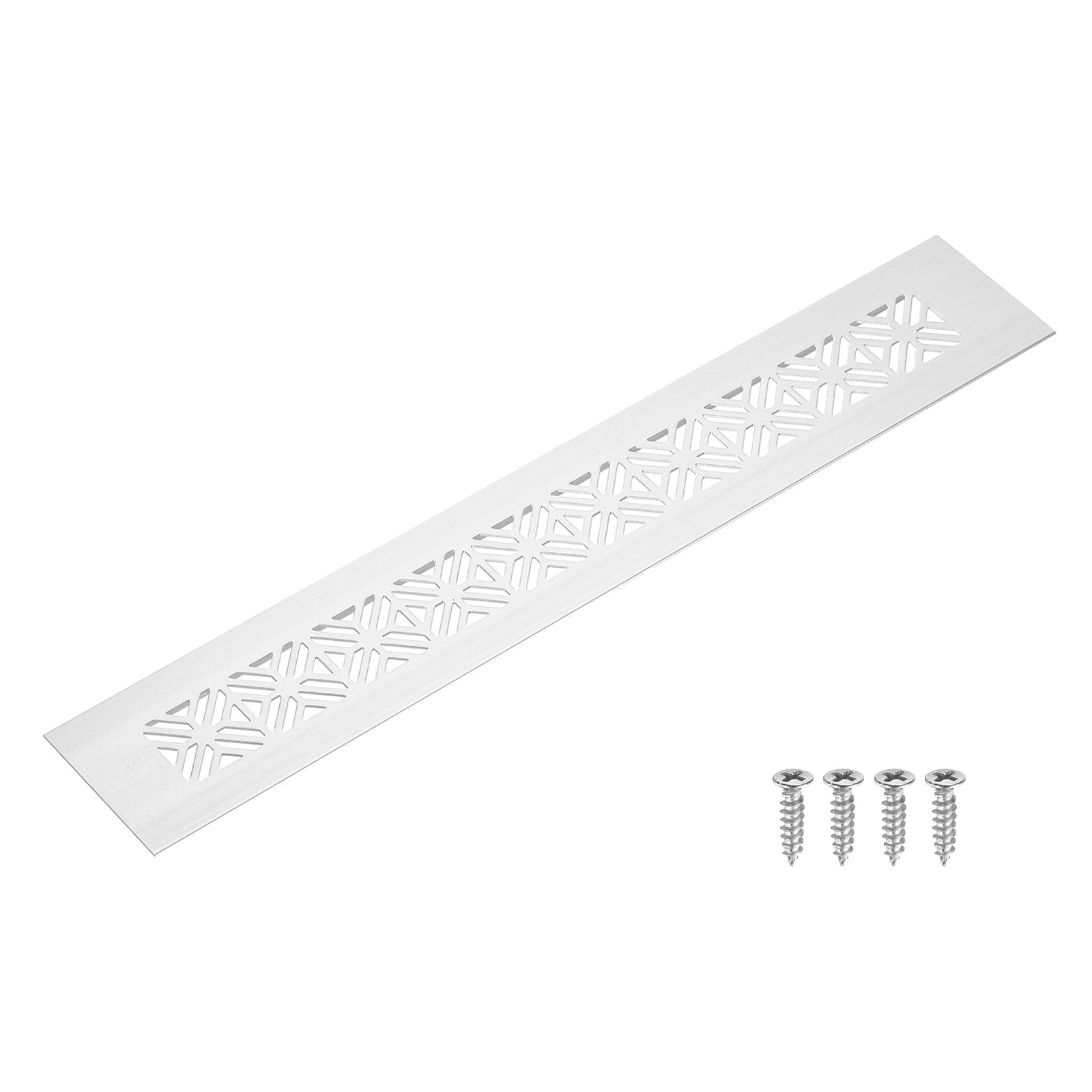 Aluminum Alloy Air Vents, 300 x 50mm / 11.8 x 2" Rectangle Louvered ...